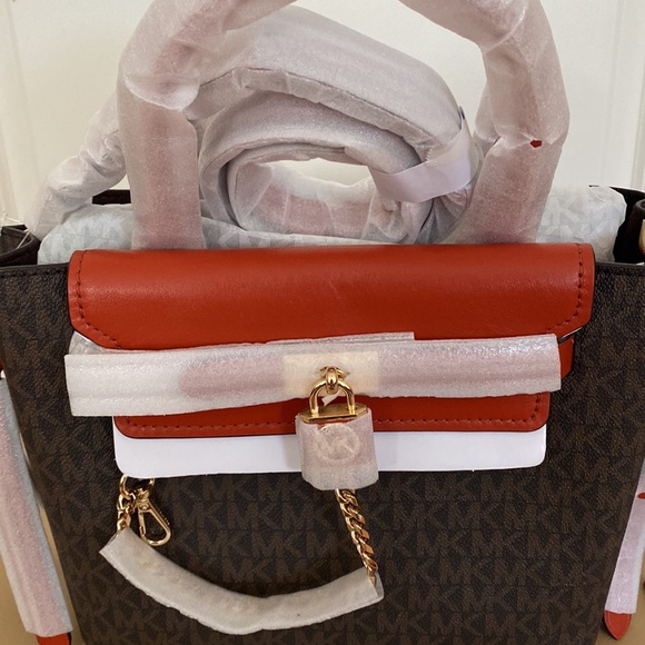 Michael Kors | Bags | Michael Michael Kors Hamilton Legacy Small Logo ...